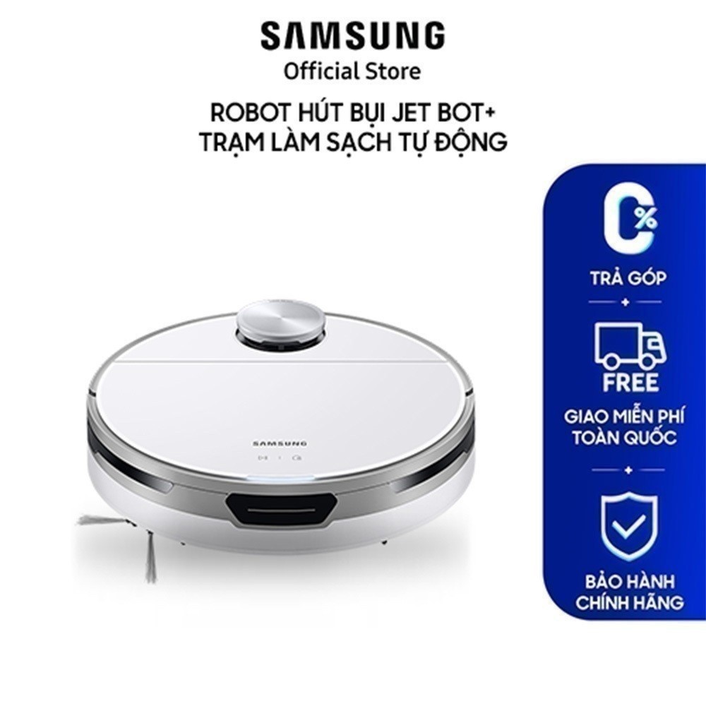 [Freeship] Robot Hút Bụi Samsung Jet Bot+ 60W Với Trạm Làm Sạch Tự Động ...