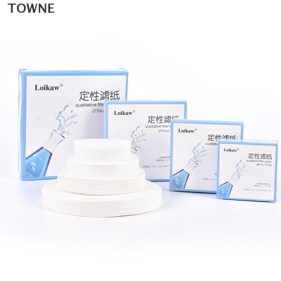 Giấy lọc định lượng Loikaw dùng trong thí nghiệm phi 12.5cm (100 tờ ...