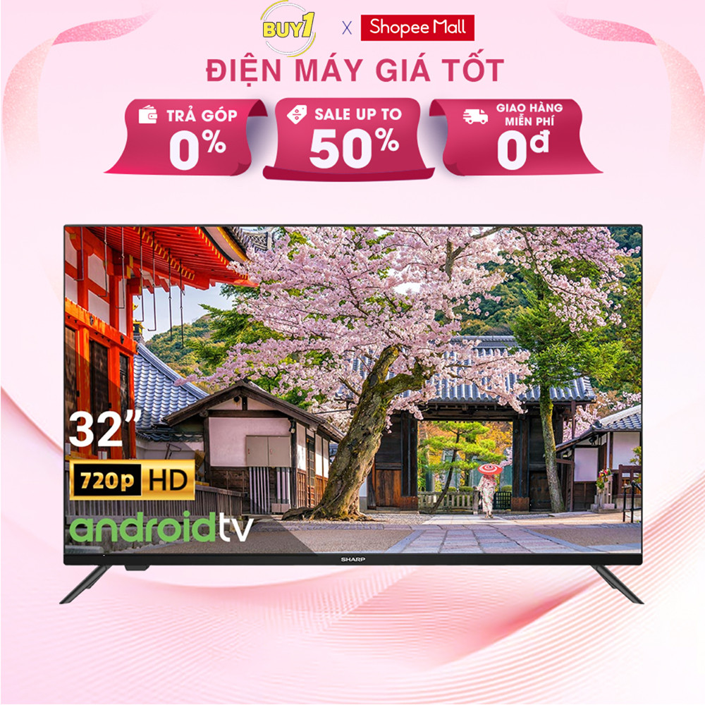 Android Tivi Sharp 32 inch 2T-C32EG2X - Hàng Chính Hãng | Shopee Việt Nam