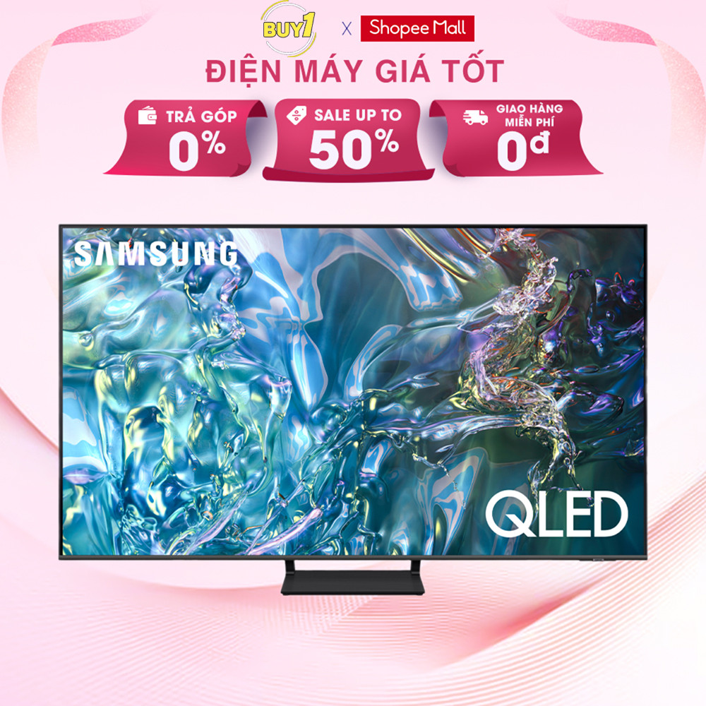 QA65Q60DA Smart Tivi QLED Samsung 4K 65 inch 65Q60DA - Hàng chính hãng | Shopee Việt Nam