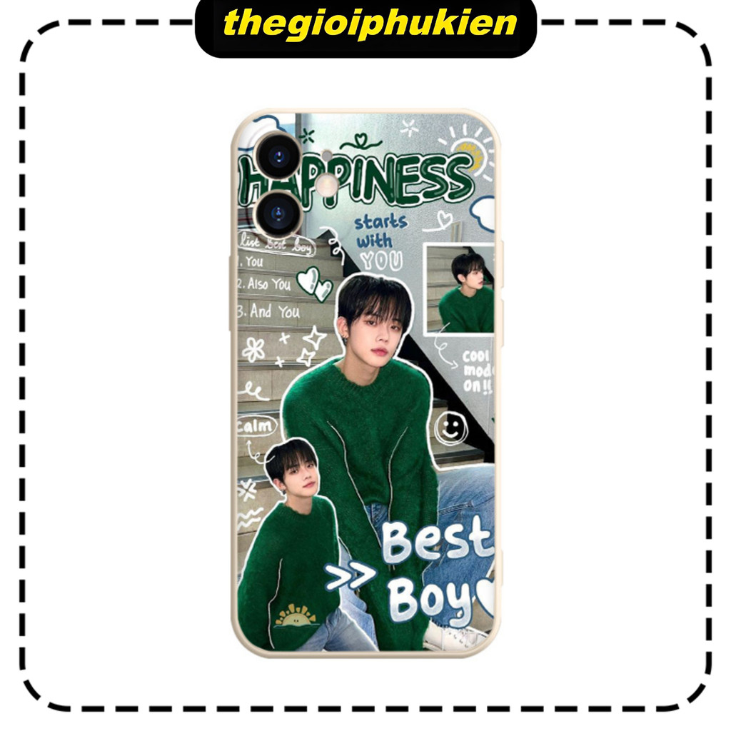 Ốp lưng iphone cạnh vuông bảo vệ camera Kpop Yeonjun 6 dến 16promax ...