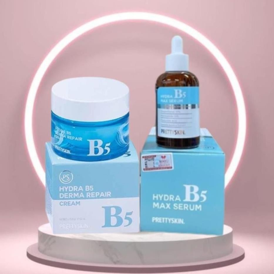 COMBO 2 SẢN PHẨM B5 : SERUM DƯỠNG TRẮNG B5 PRETTY SKIN HYDRA - KEM ...