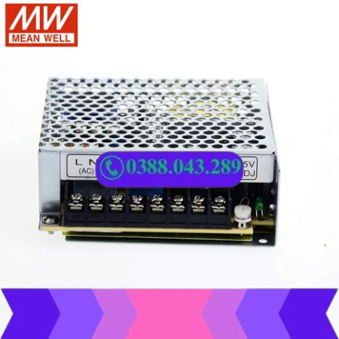 Bộ nguồn chuyển mạch Mean WELL RQ-50B 45.5W 110V / 220V AC sang 5V 12V -5V -12V DC 5A 1A 0.5A ...