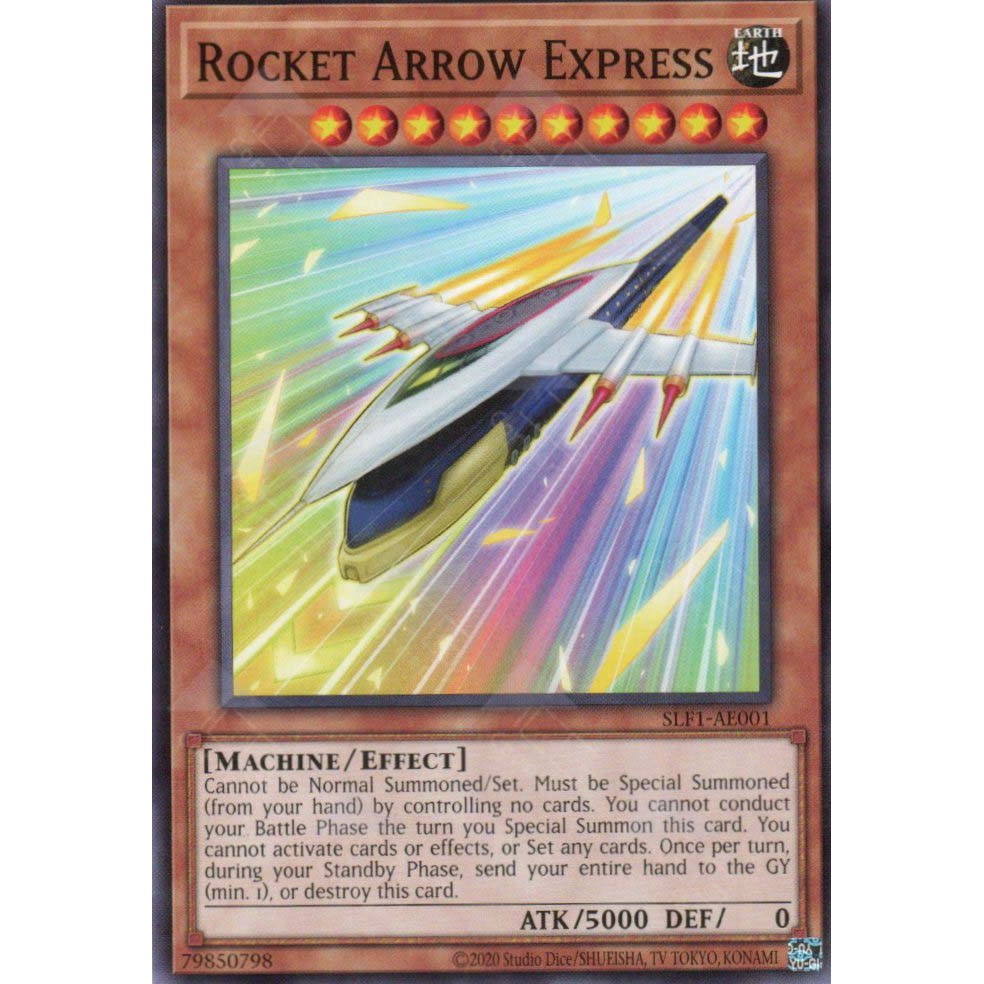 [ Bài Yugioh Chính Hãng ] SLF1-AE001 Rocket Arrow Express - Common ...