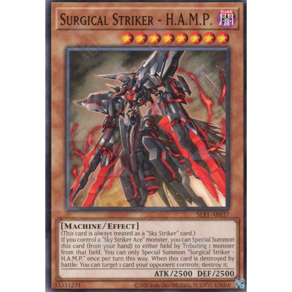 [ Bài Yugioh Chính Hãng ] SLF1-AE037 Surgical Striker - H.A.M.P. - Common | Shopee Việt Nam