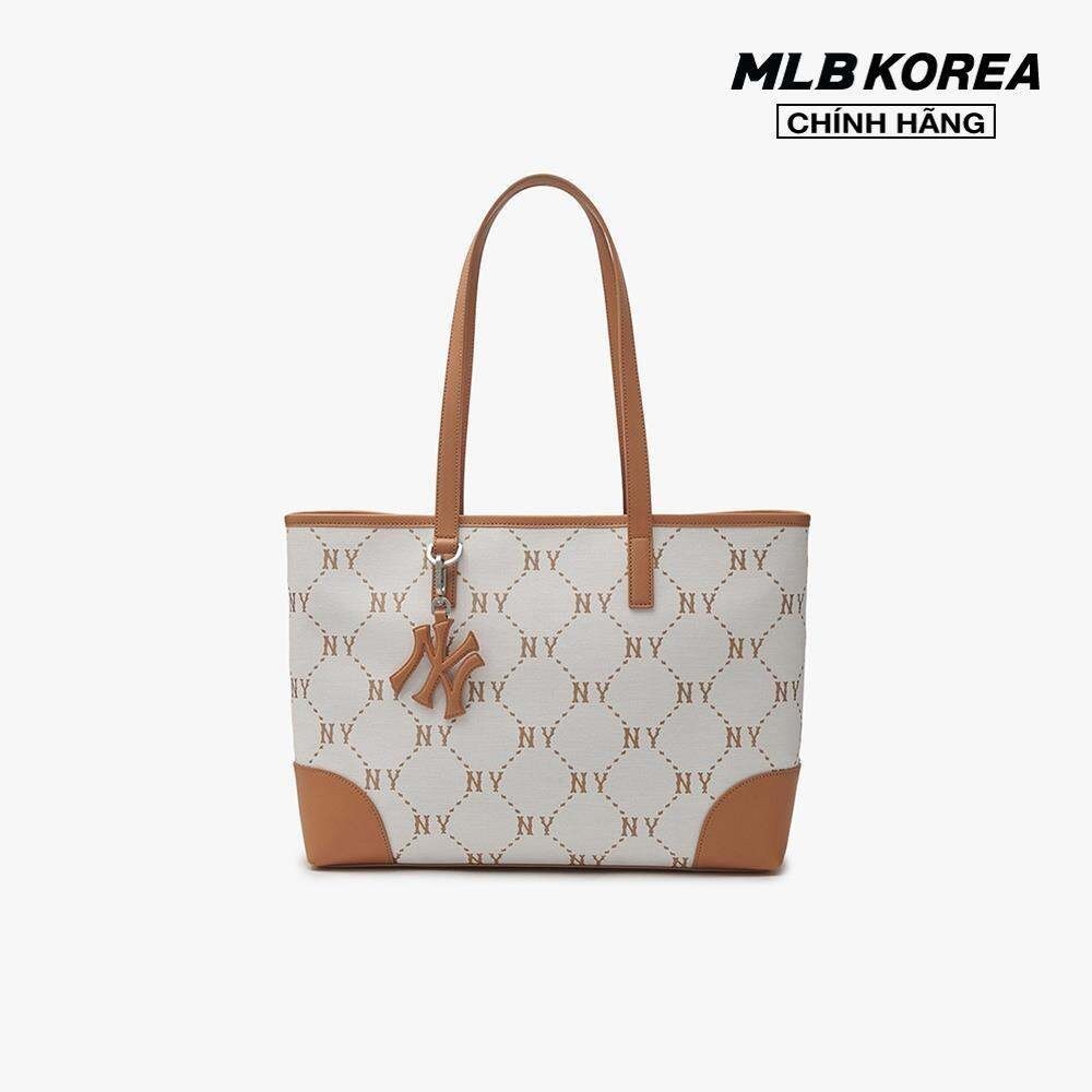 MLB - Túi tote unisex phom chữ nhật Diamond Monogram Jacquard 3AORL014N ...