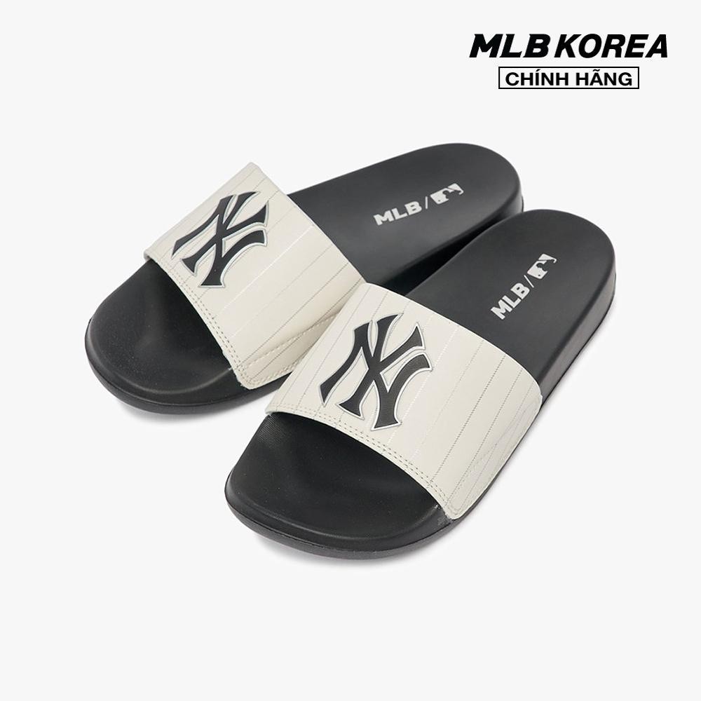 MLB - Dép quai ngang unisex New Mound 3ALPAD333-50BKL | Shopee Việt Nam
