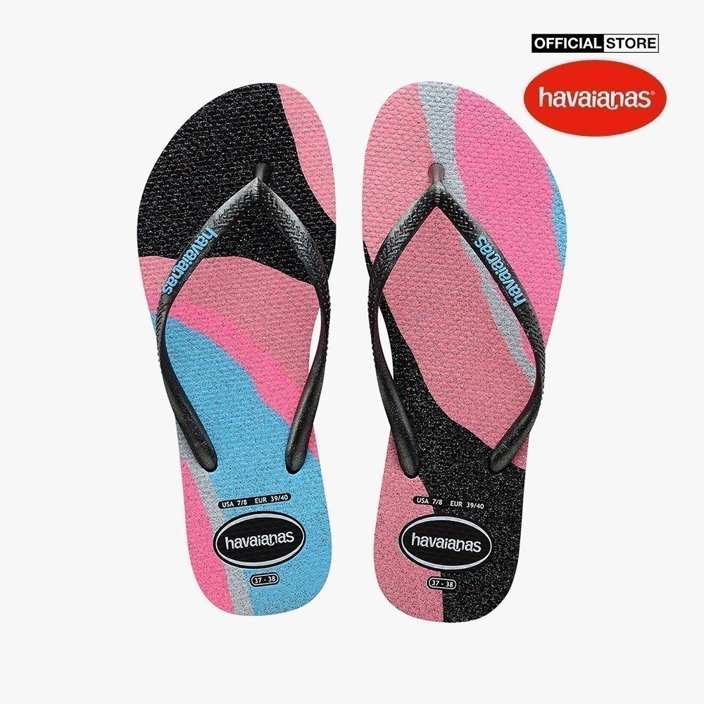 [Size Brazil] HAVAIANAS - Dép kẹp nữ Slim Palette Glow 4145766-0090 ...
