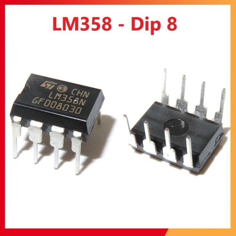 LM358 Dip 8 - IC Khuếch Đại Thuật Toán | Shopee Việt Nam