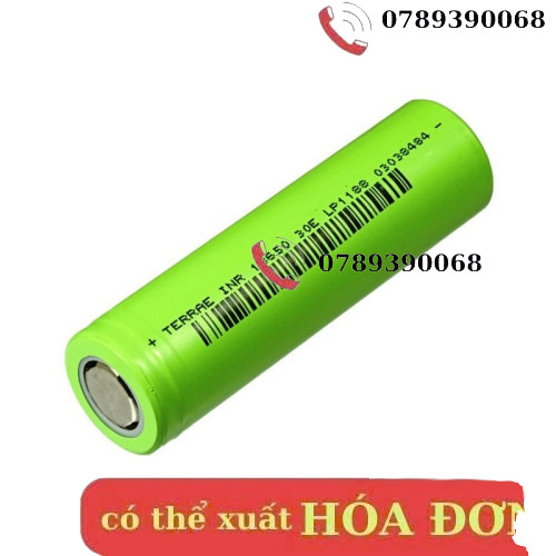 Pin sạc 18650 3.7V TERRAE INR18650 30E 3000mAh 3C | Shopee Việt Nam
