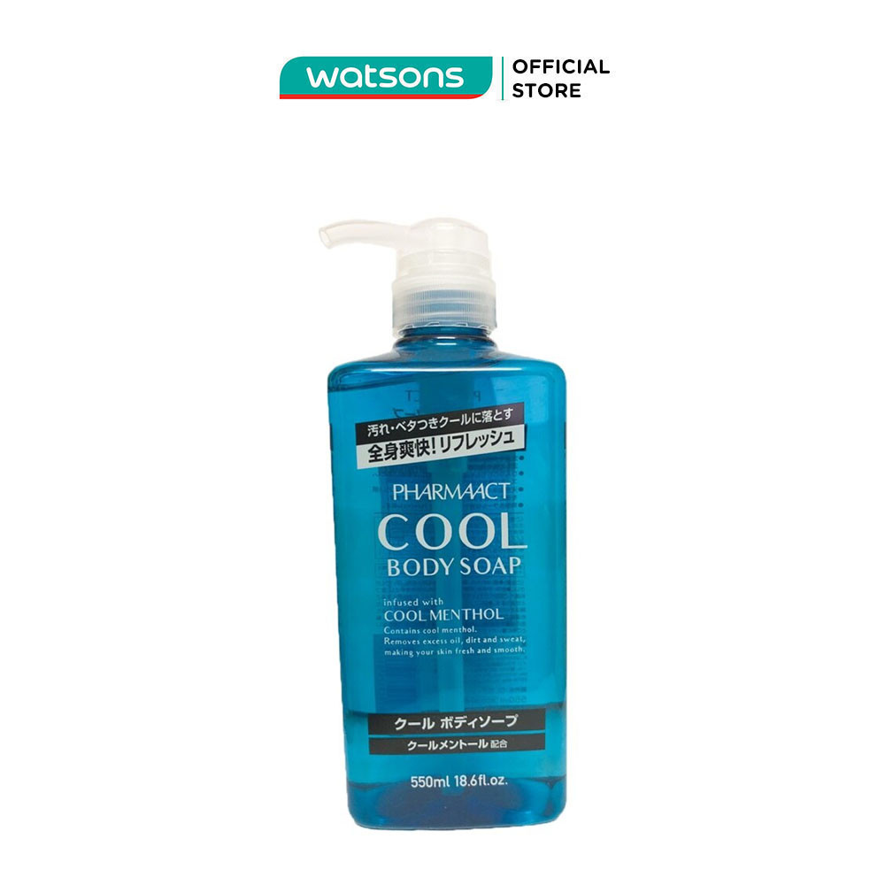 Sữa Tắm Pharmaact Dành Cho Nam Cool Body Soap 550ml | Shopee Việt Nam