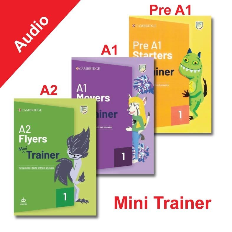 Sách - Cambridge Mini Trainer - Pre A1, A1, A2 with Answers Keys ...