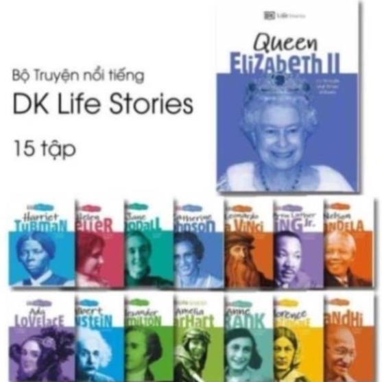 Truyện - DK Life Stories - 15 cuốn bản in giấy vàng chống lóa | Shopee ...