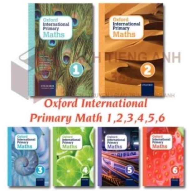 Sách - Oxford International Primary Math - Primary 1,2,3,4,5,6 - in màu ...