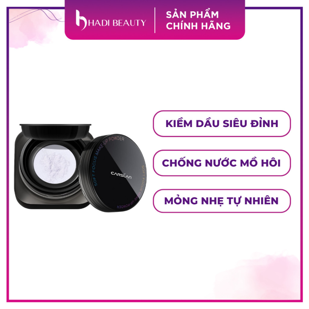 Phấn Phủ Carslan Soft Focus Make Up Powder Kiềm Dầu, Chống Nước, Lâu Trôi | Shopee Việt Nam