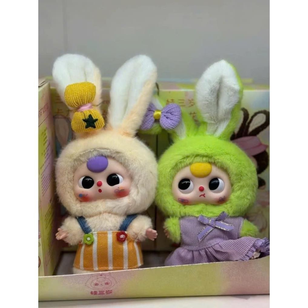 BABY THREE MACARON RABBIT - Hộp mù THỎ MACARON ngẫu nhiên Baby Three ...