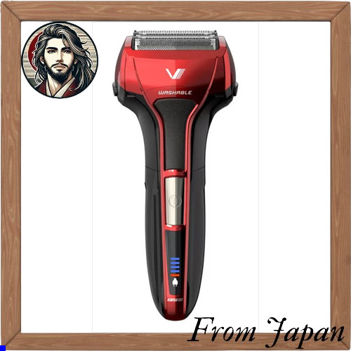【Japanese Cool Products】 Maxell Izumi 5-blade model reciprocating shaver IZF-V553W Red | Shopee ...