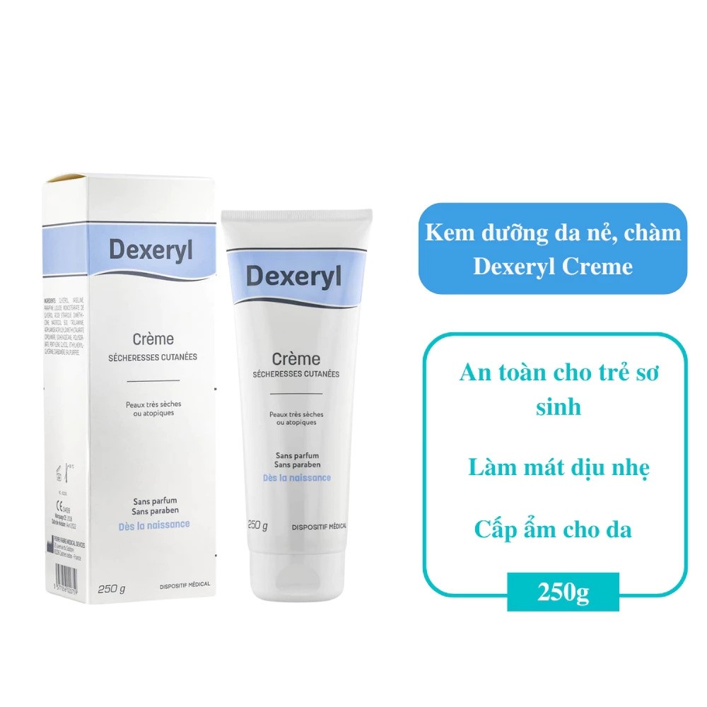 Kem dưỡng Dexeryl Cream 50g 250g Chính hãng Pháp - Dưỡng ẩm, Dưỡng da ...