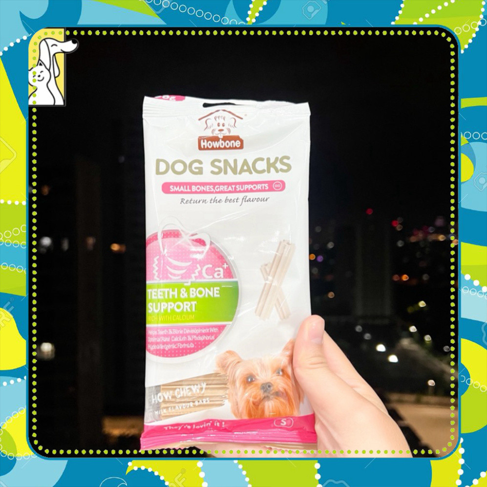 Snack thưởng canxi giúp chắc răng, xương cho chó 70gr - Dog Snack Teeth ...