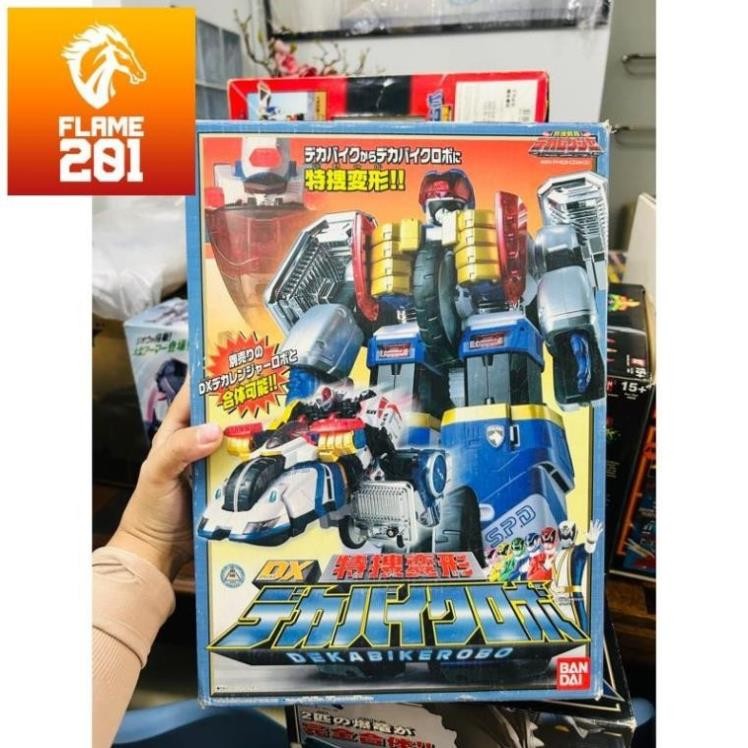 Đồ chơi siêu nhân SPD Deka Bike Robo Dx Bandai | Shopee Việt Nam