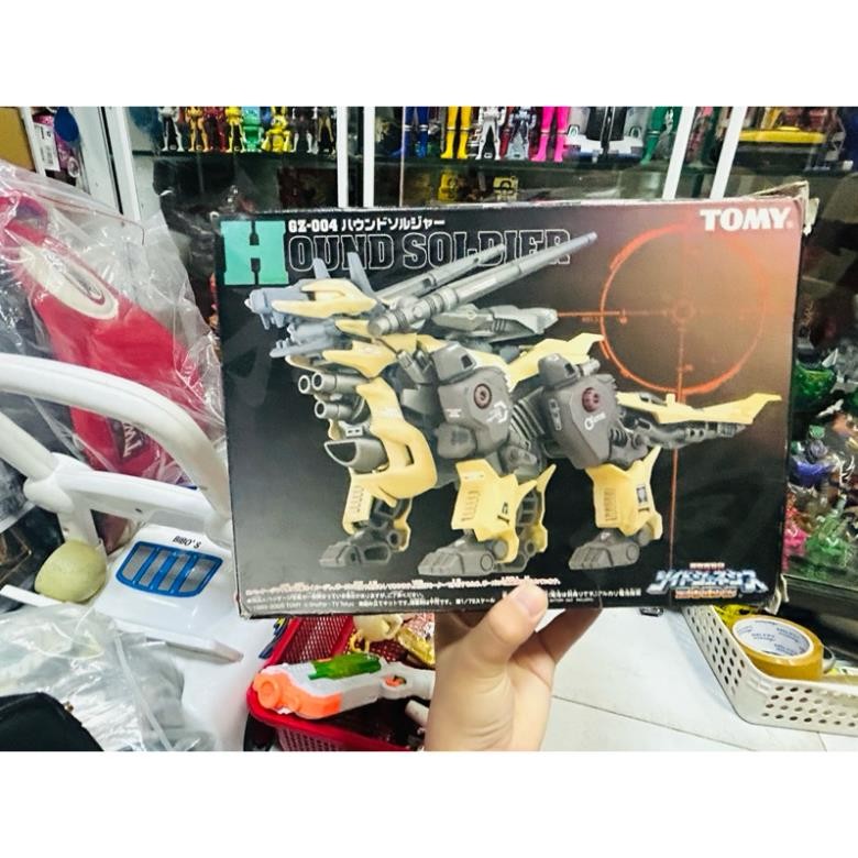 [2nd] Mô hình lắp ráp THÚ VƯƠNG ĐẠI CHIẾN TOMY ZOIDS GZ-004 Hound ...