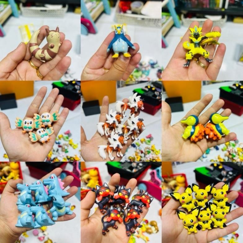 [2nd] Mô hình Pokemon size Stander Takara/ Tomy/ Nintendo... chính hãng ...