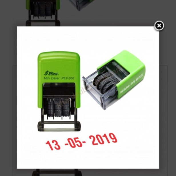 Dấu date ngày tháng năm hãng dấu shiny ES300 - ES400 | Shopee Việt Nam