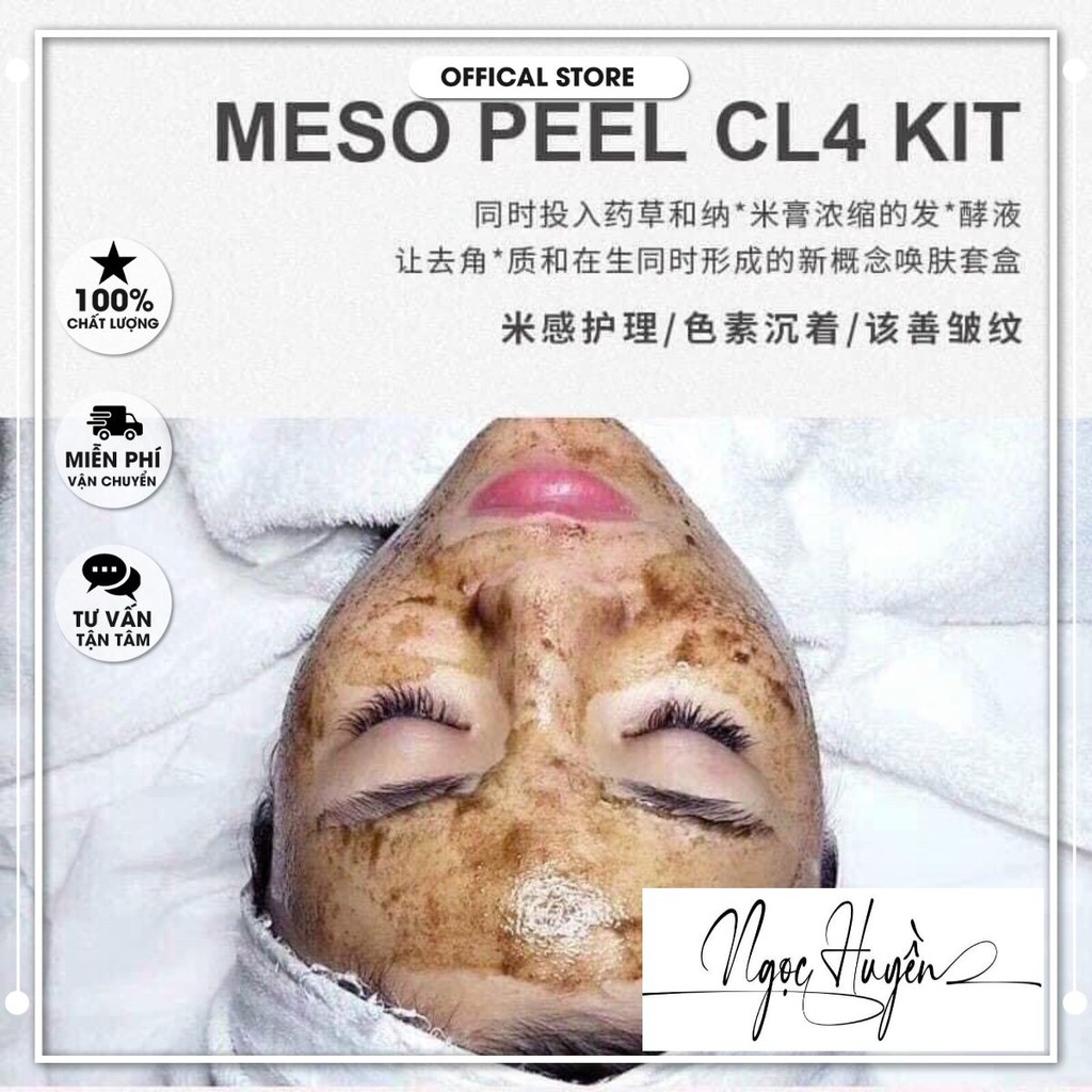 MESO PEEL CL4 - k bong tróc - NỮ HOÀNG TRẺ HOÁ LÀN DA isov ( chai chiết ...
