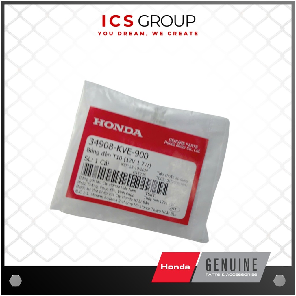 Bóng Đèn T10 (12V 1.7W) HONDA Air Blade, Future, Wave (34908-KVE-900 ...