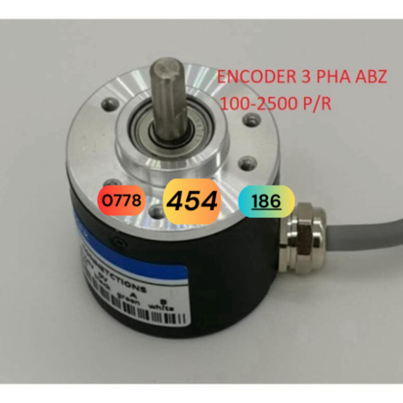 BỘ MÃ HÓA vòng xoay ENCODER 3 PHA ABZ NPN PNP 100 200 360 400 500 600 ...