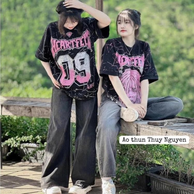 Áo Thun Số 09, Mặt khóc, in 3D cá tính, folm rộng nam nữ, dáng bagic ...