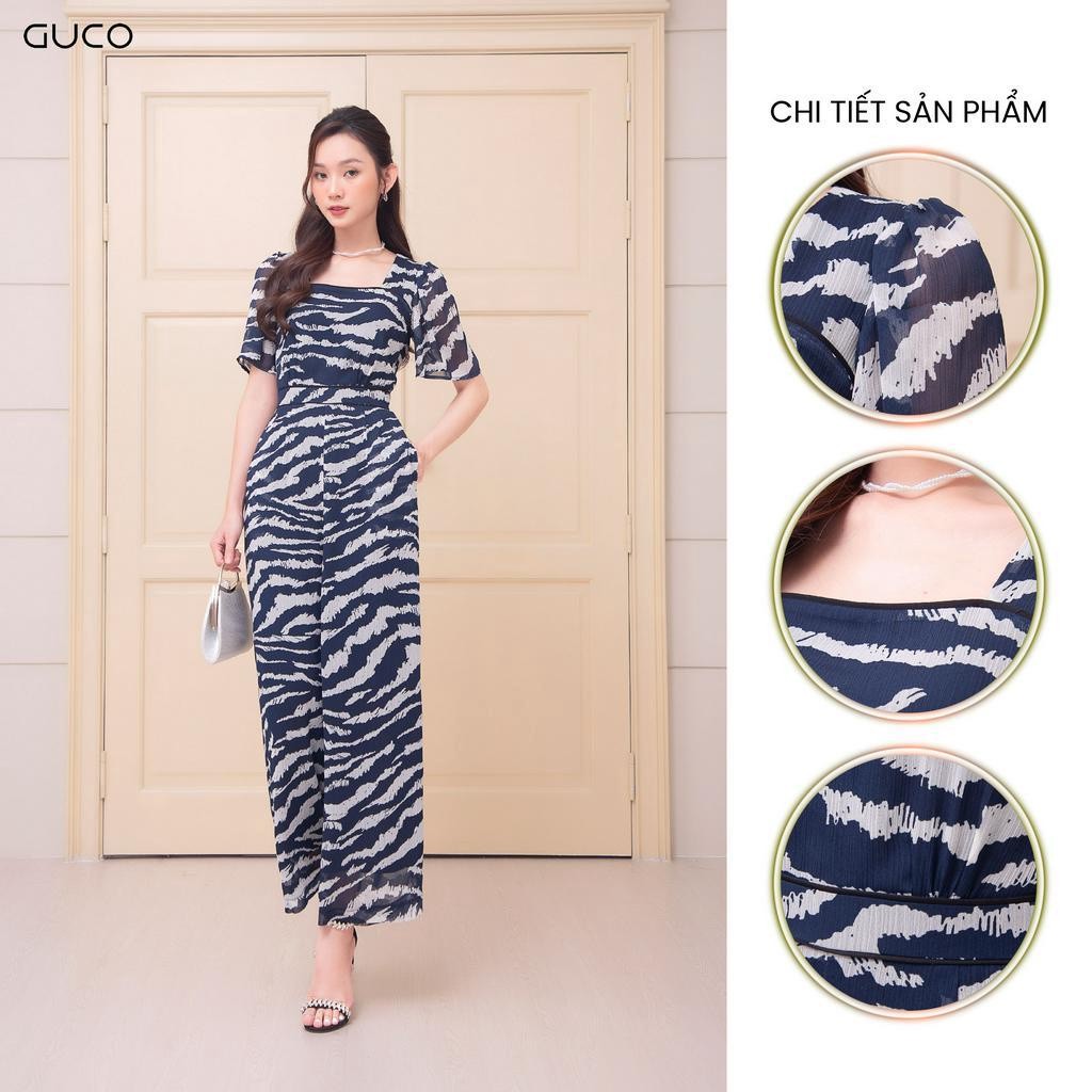 Jumsuit nữ liền thân - 3984 xanh Guco | Shopee Việt Nam