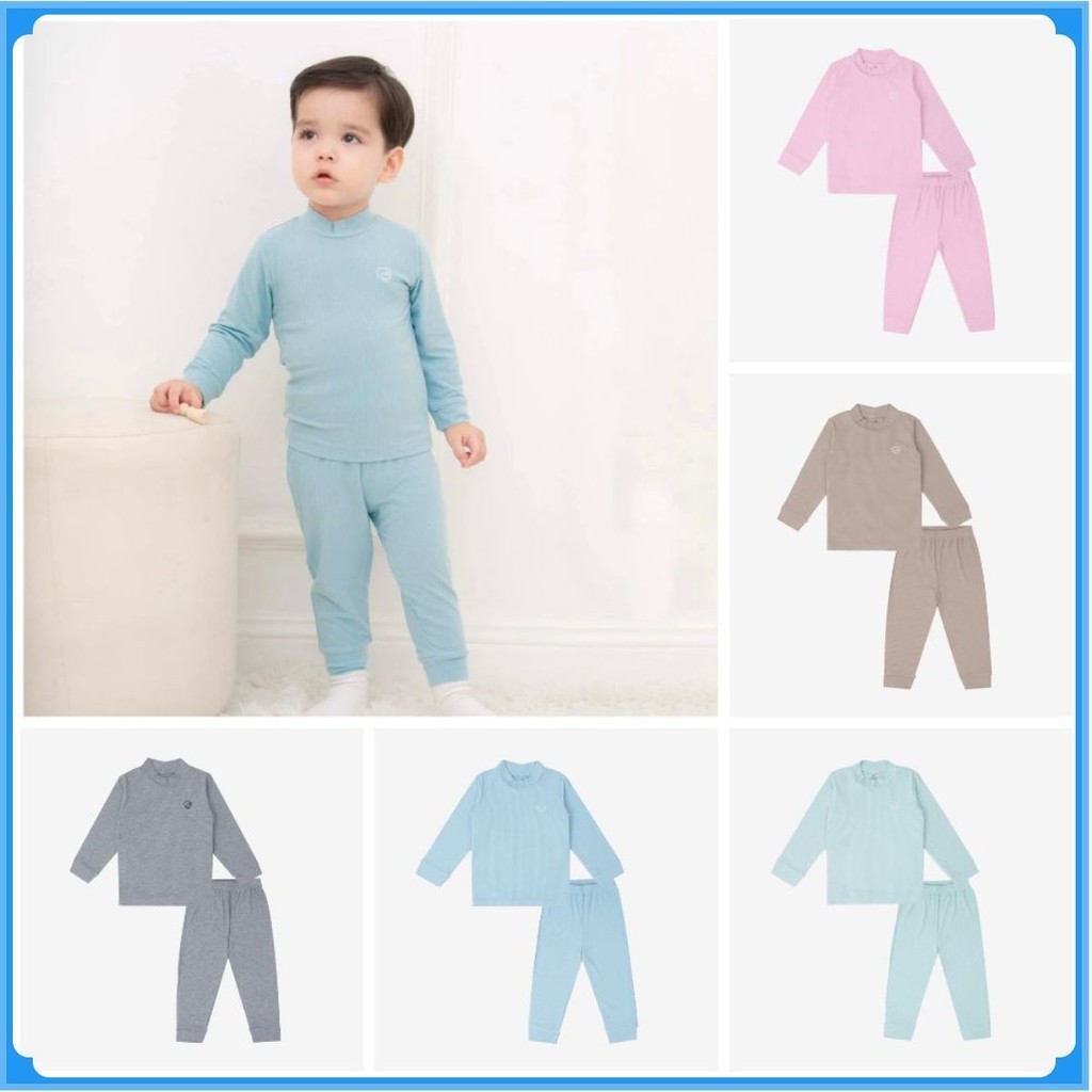 (1Y-4Y) Bộ dài tay cao cổ Molist BU Baby BMD110903 BMD110904 - Bubay bé ...