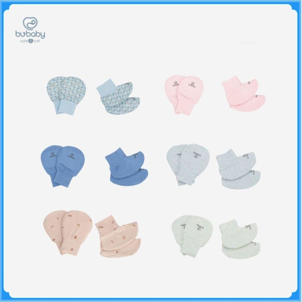 Tổng hợp các set Bao Tay Bu baby Bao Chân BU baby sợi tre mềm mướt ...