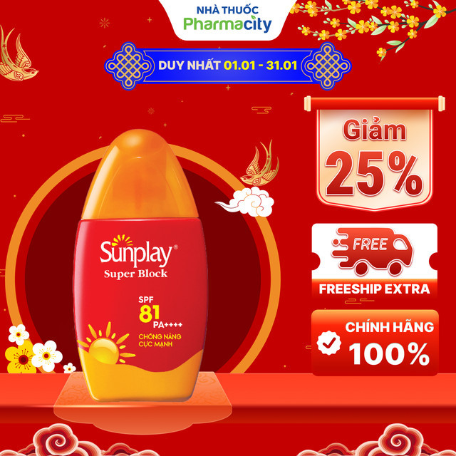 Sữa Sunplay chống nắng Super Block (30g) | Shopee Việt Nam
