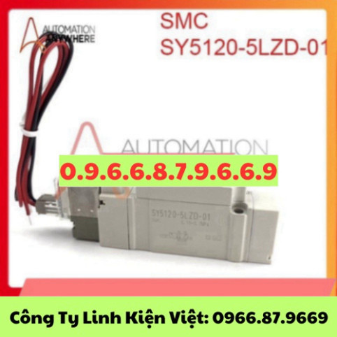 VAN ĐIỆN TỪ SMC SY5120-5LZD-01 SY5120-5LZD-C4 SY5320-5LZD-C6 C8 SY5120-5LZ-01 SY5120-5LZE-01 ...