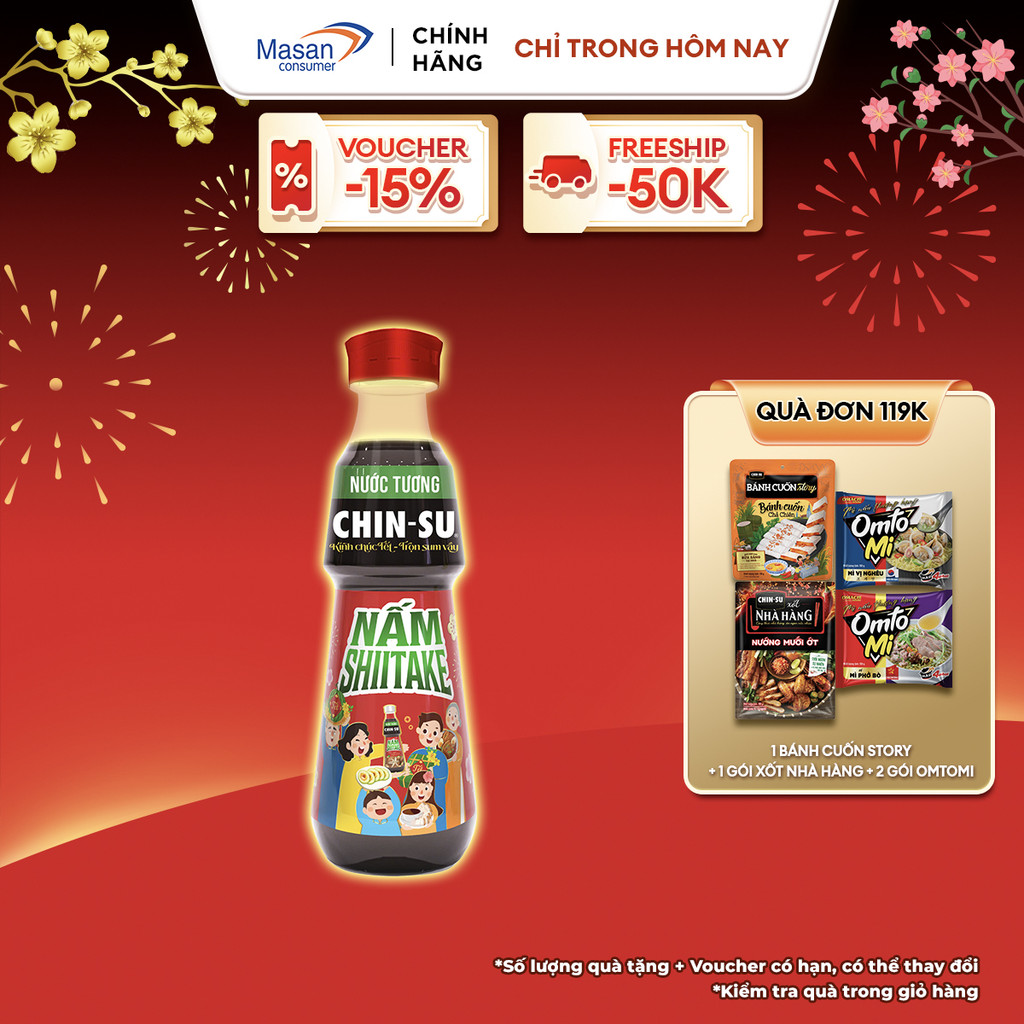 Nước Tương CHIN-SU Nấm Shiitake Chai 330ml | Shopee Việt Nam