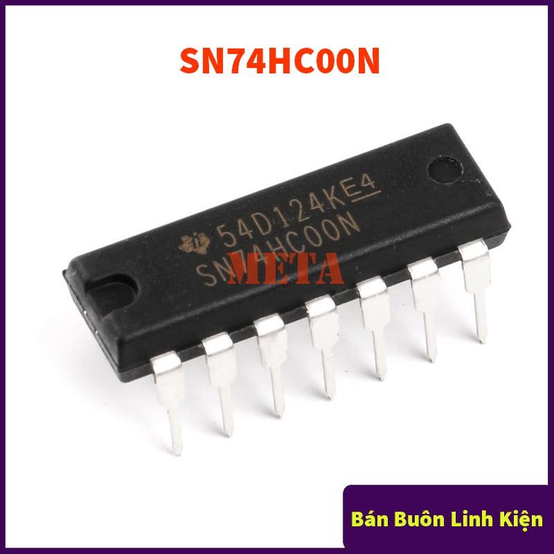 SN74HC00N DIP 14 Chân Cắm - SN74HC00 74HC00 7400 HC00 | Shopee Việt Nam