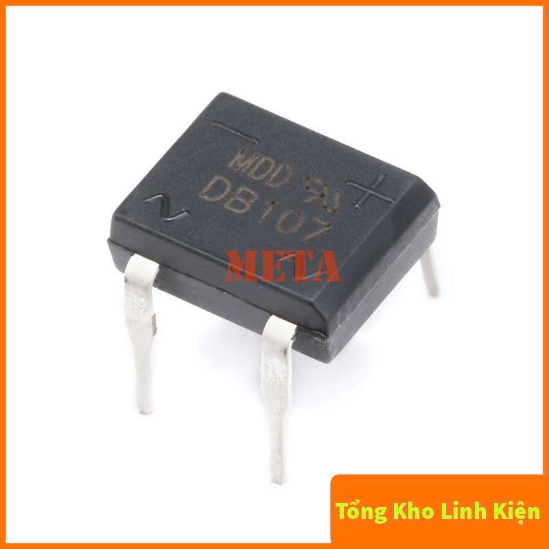 Diode Cầu Chỉnh Lưu DB107 1A 1000V DIP 4 Chân Cắm | Shopee Việt Nam