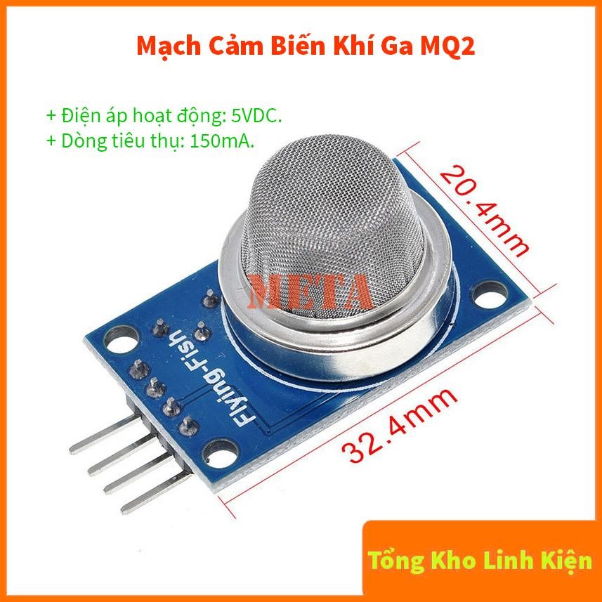 Mạch Cảm Biến Khí Ga MQ2 - Module Cảm Biến Khí GAS MQ2 | Shopee Việt Nam