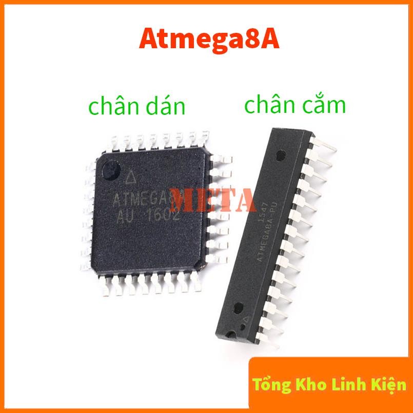 Atmega8-16PU Dip 28 - AVR Chân Cắm - Atmega8A-AU QFP32 Chân Dán, Atmega 8A, Atmega 8 | Shopee ...