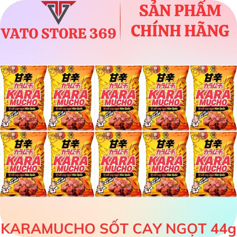 Bánh snack khoai tây KARAMUCHO vị sốt cay ngọt hàn quốc gói 44g ...