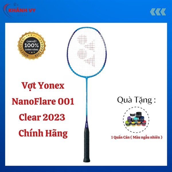 Vợt Cầu Lông Yonex NanoFlare 001 Clear 2023 Chính Hãng | Shopee Việt Nam