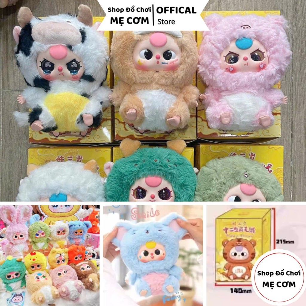 Mô hình baby three 12 con giáp - Baby three 12 đủ full 6 hộp | Shopee ...