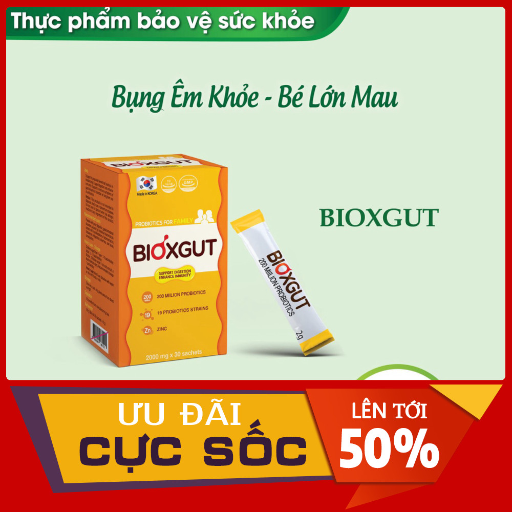 Men vi sinh 19 chủng BIOXGUT DHT HATAPHAR hỗ trợ tăng cường và giảm ...