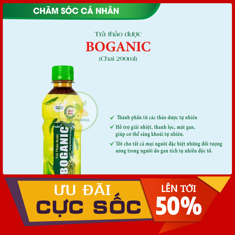 Trà thảo dược giúp giải nhiệt,thải độc, thanh lọc, mát gan BOGANIC ...
