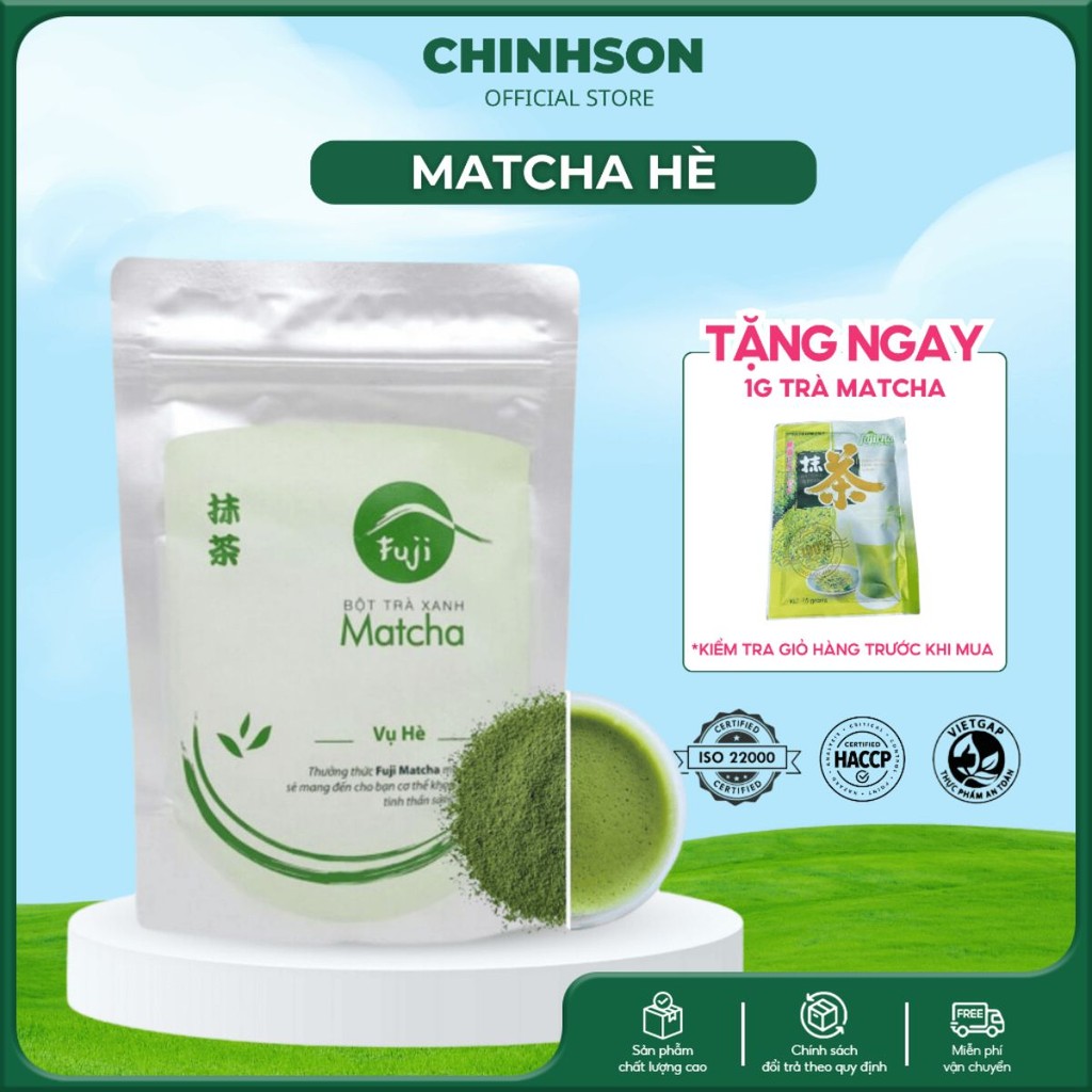 HÈ - Bột Trà Xanh Fuji Matcha Nguyên Chất Làm Bánh & Nấu Ăn | Shopee ...