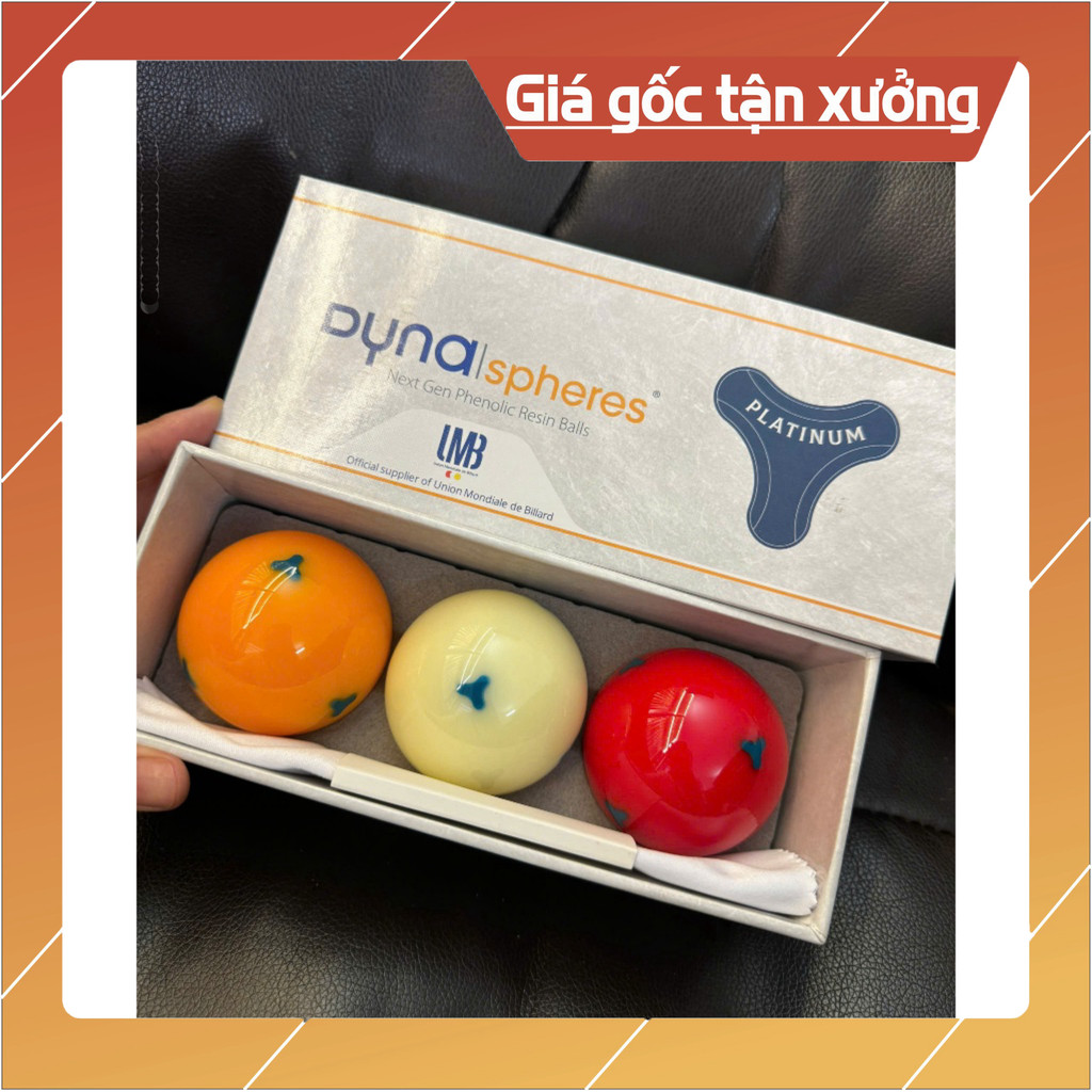 BỘ BÓNG BIDA 3 BĂNG - 3C DYNA BỈ / AN KHANG BILLIARD | Shopee Việt Nam