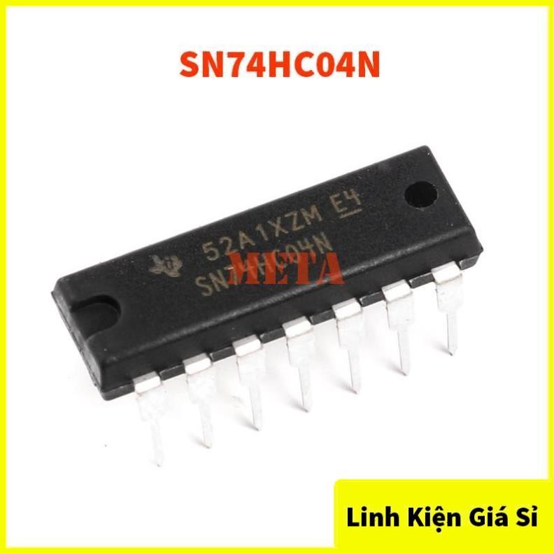 SN74HC04N DIP 14 Chân Cắm - SN74HC04 74HC04 7404 HC04 | Shopee Việt Nam