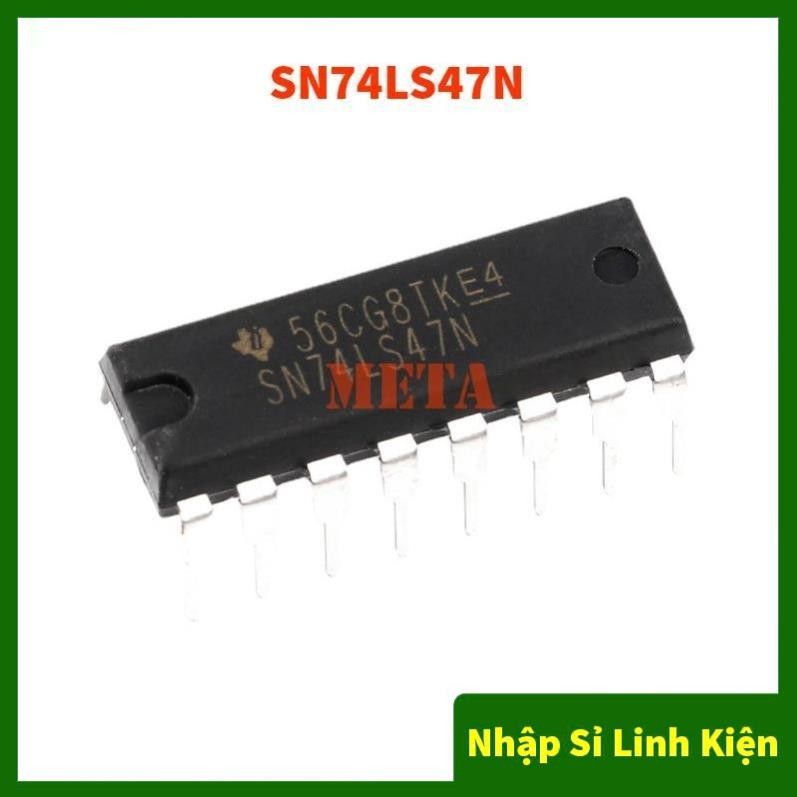 SN74LS47N DIP 14 Chân Cắm - SN74LS47 74LS47 7447 LS47 | Shopee Việt Nam